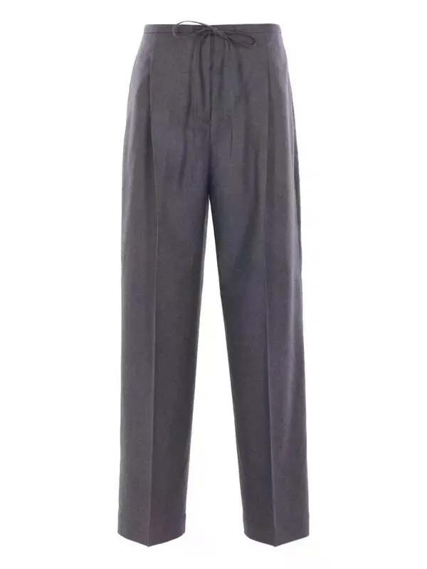 RÓHE Drawstring-waist Pleated Trousers
