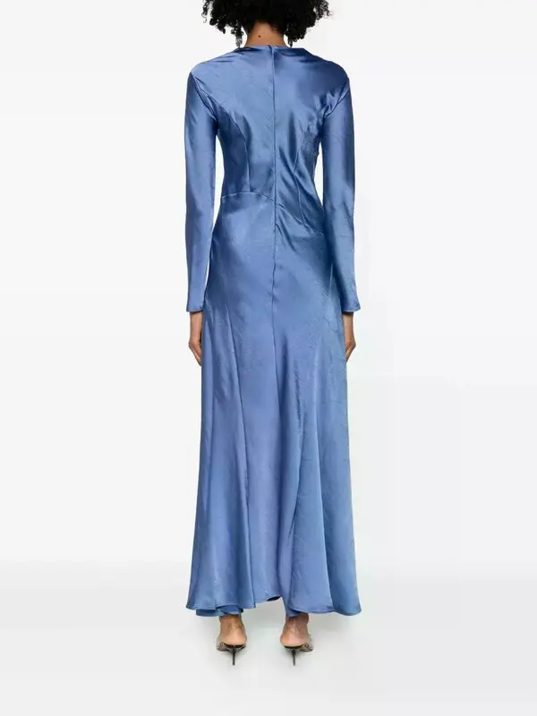 Erika Cavallini Satin A-line Dress