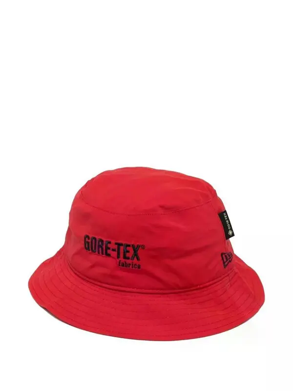 New Era Gore-tex Cotton Bucket Hat - Red