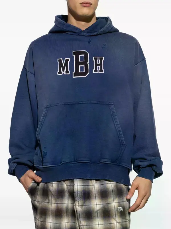 MISBHV Logo-embroidered Hoodie