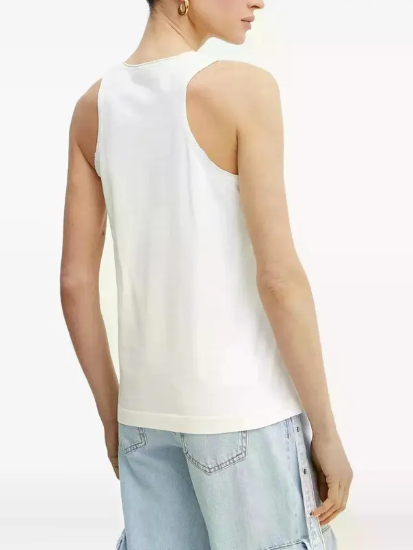 Pinko Logo-appliqué Tank Top