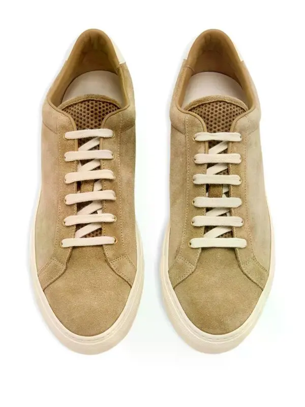 COMMON PROJECTS Suede Panelled Sneakers