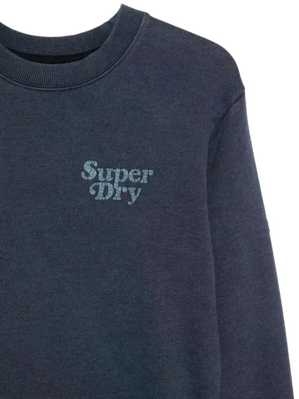 Superdry Logo-print Sweatshirt Dress
