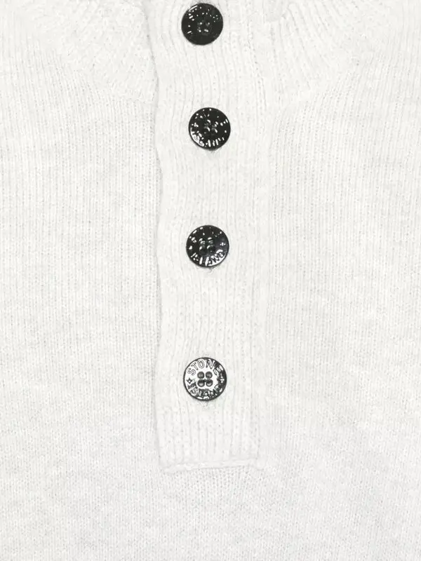 Stone Island Wool Blend Polo Shirt