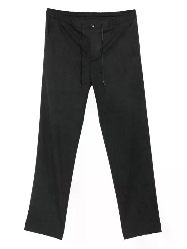 PT TORINO Drawstring Straight-leg Trousers