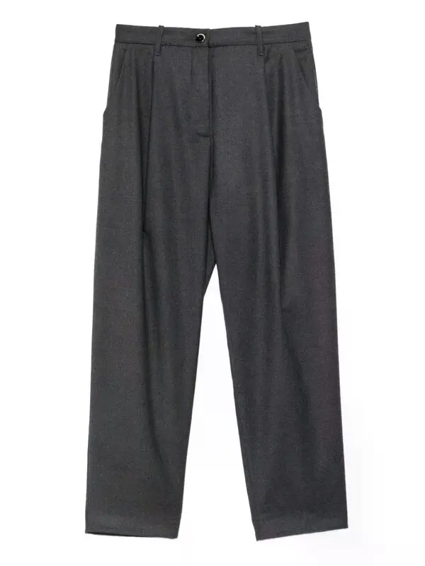 NINE:INTHE:MORNING Pleat-detail Trousers