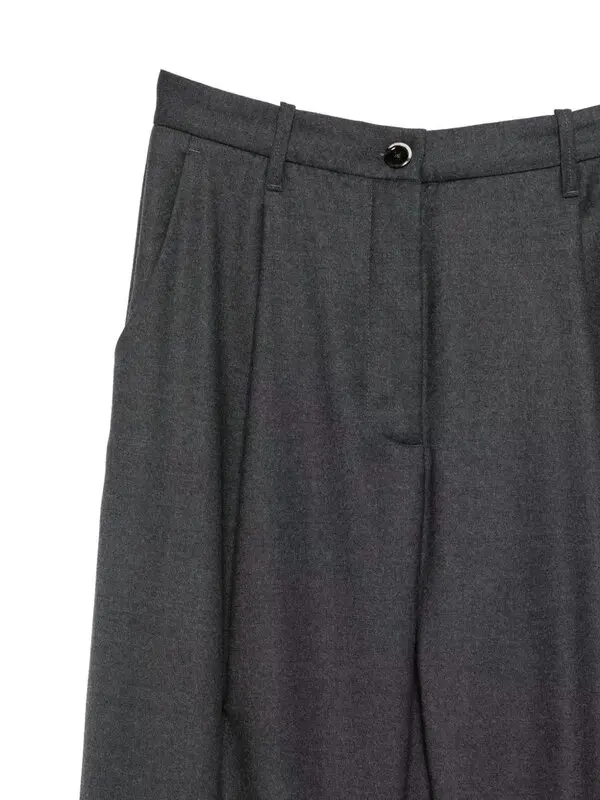 NINE:INTHE:MORNING Pleat-detail Trousers