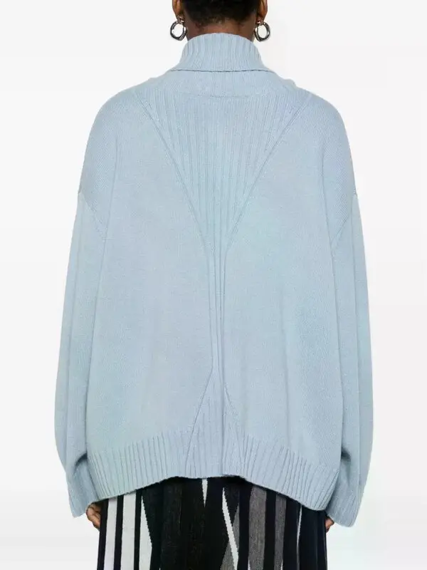 Eric Bompard Ribbed Turtleneck Sweater