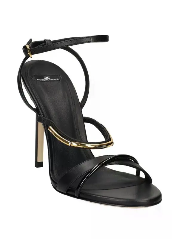 Elisabetta Franchi Buckle-strap Heeled Sandals