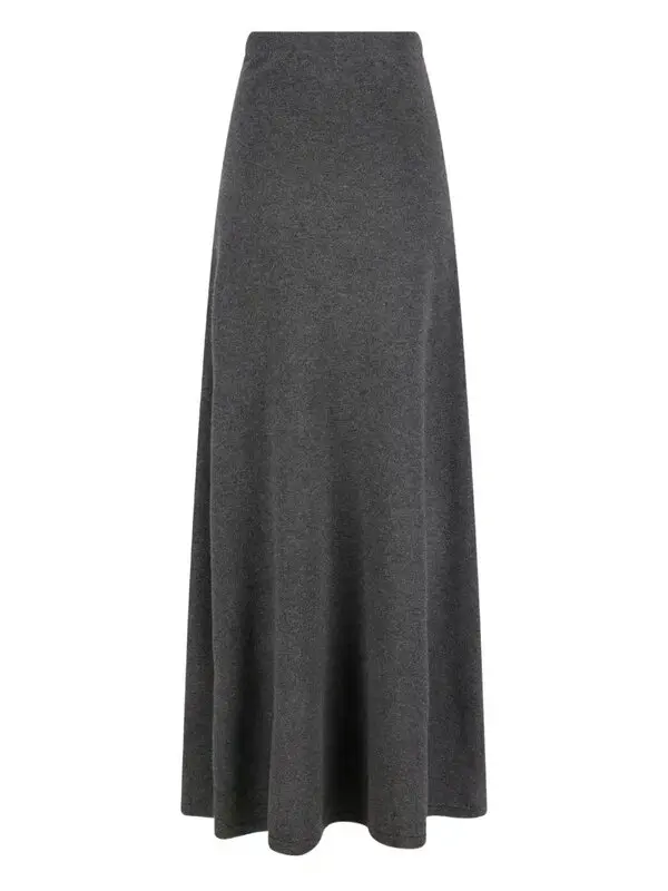 Balenciaga Pleated A-line Skirt - Grey