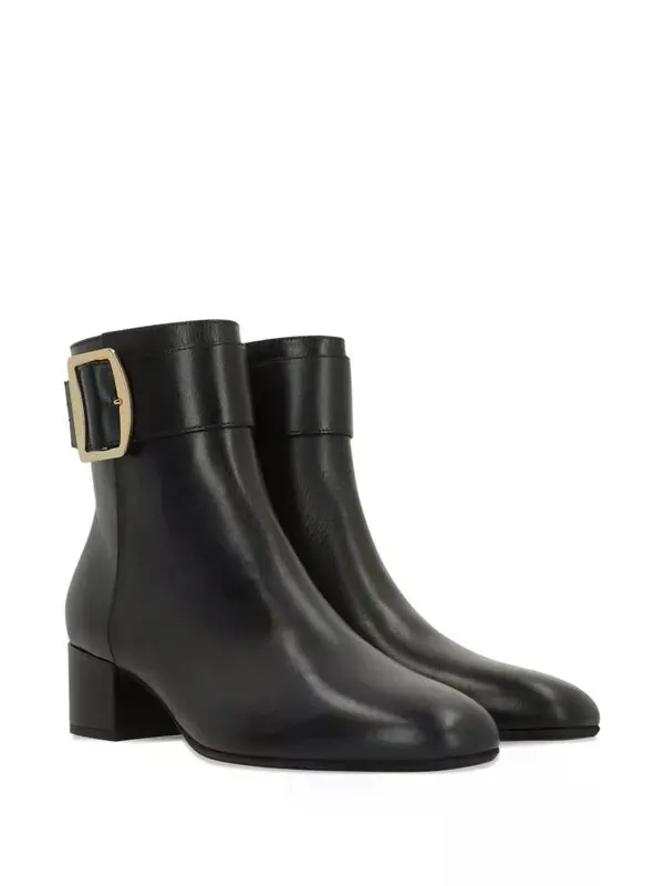 Bally Buckled Leather Boots