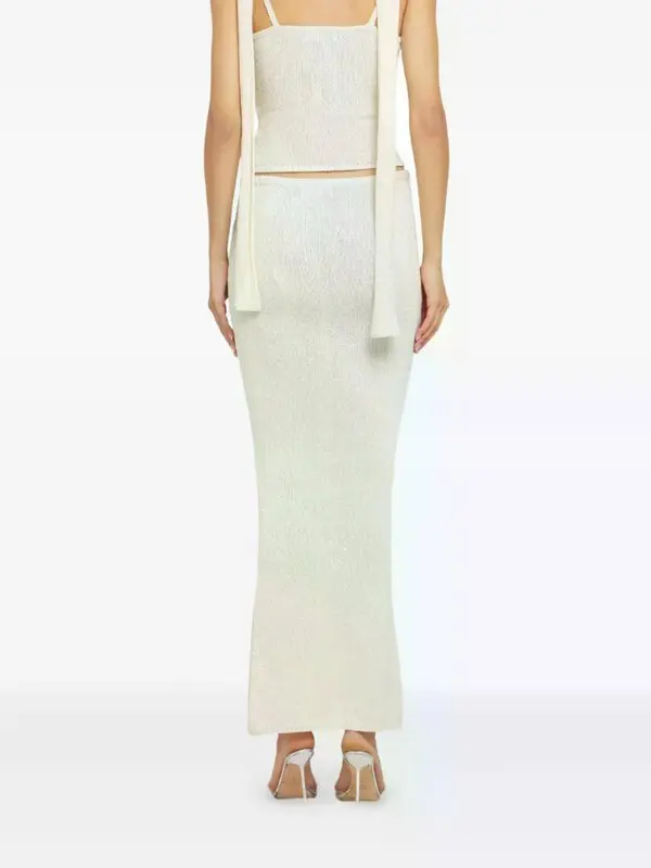 ASTA RESORT Carolina V-neck Top - Neutrals