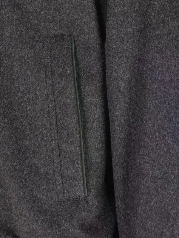 Zegna Wool-blend High-neck Jacket