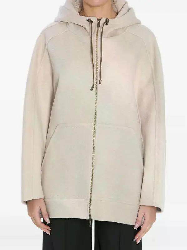 Max Mara Cashmere Hooded Coat