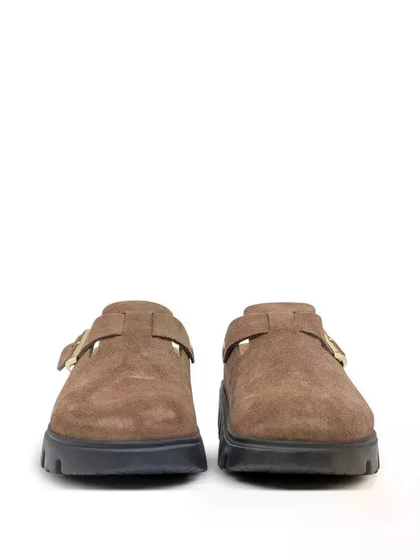 BIRKENSTOCK Boston Suede Mules