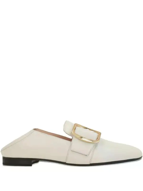Bally Buckle-detail Loafers - Neutrals