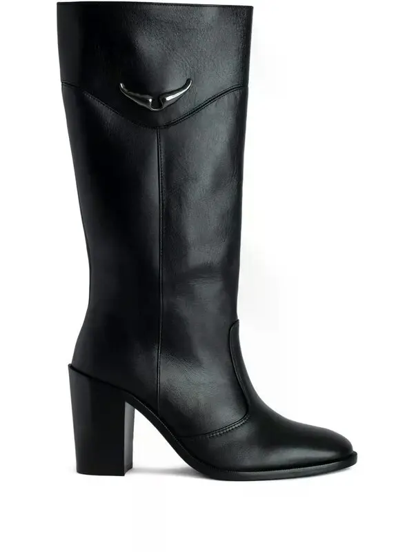 Zadig&Voltaire Leather Ankle Boots