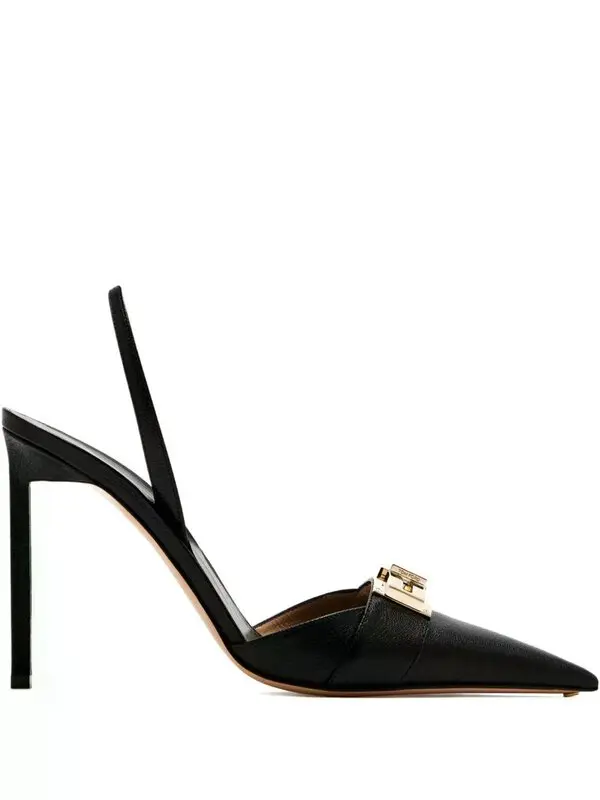 TOM FORD 105mm Buckle Leather Pumps