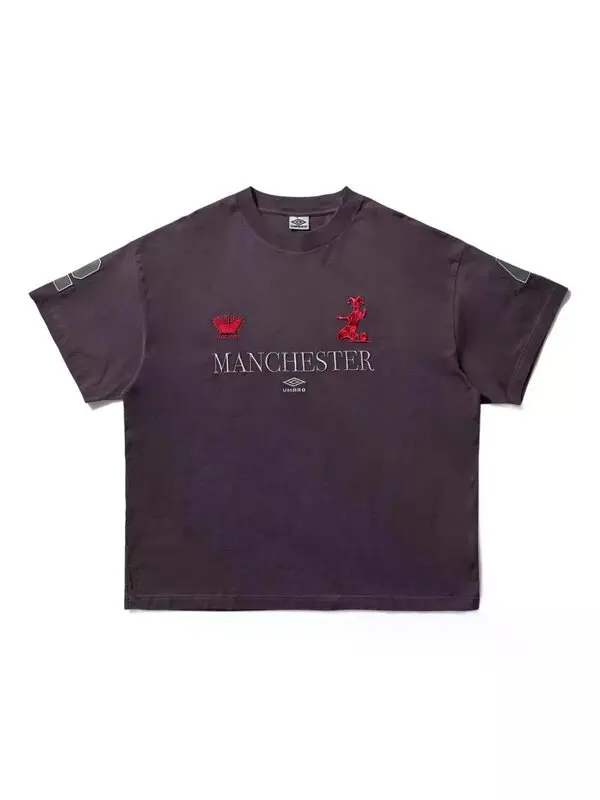 UMBRO Embroidered-motif T-shirt