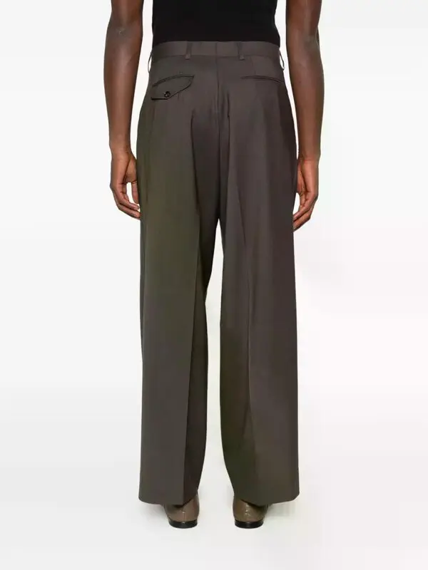 BE ABLE Pleated Straight-leg Trousers