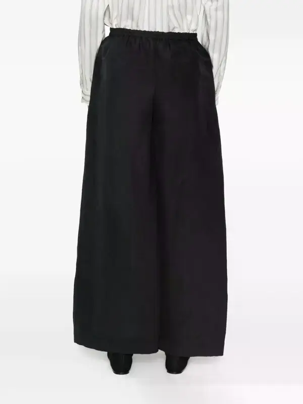 THE ROW Silk Wide-leg Trousers