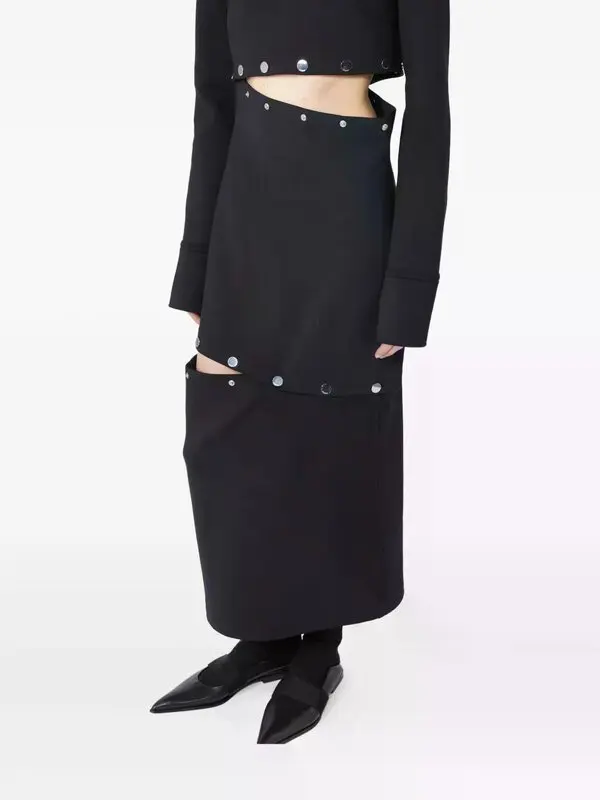 Max Mara Cut-out Jersey Dress