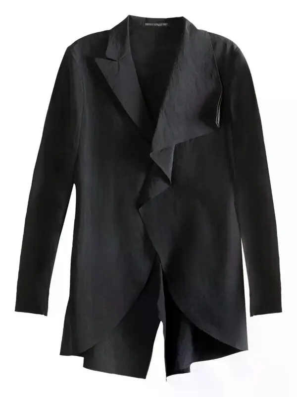Yohji Yamamoto Ruffled-detail Jacket