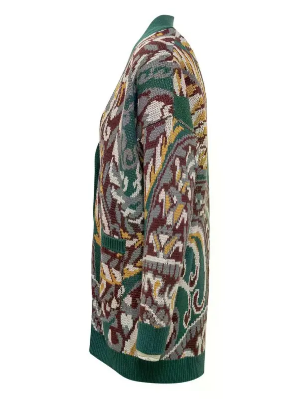 Etro Paisley-motif Pocket Cardigan