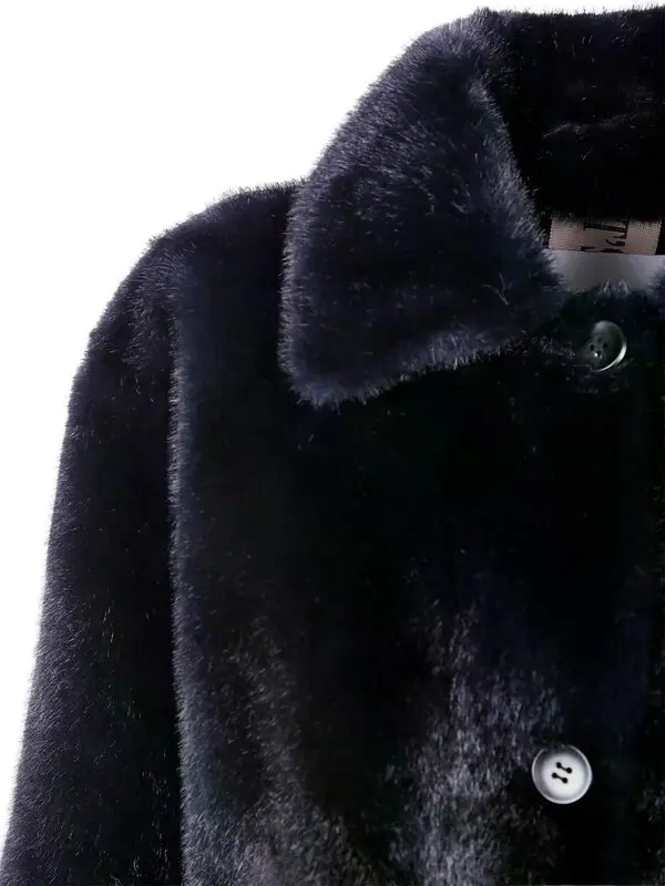VALENTINI 1972 Buttoned Faux-fur Jacket