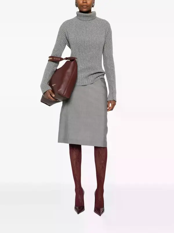Victoria Beckham Ribbed Roll-neck Sweater