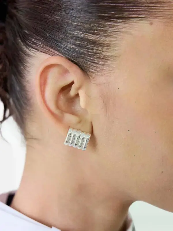 HEAVEN MAYHEM Clemmie -tone Earrings - Silver