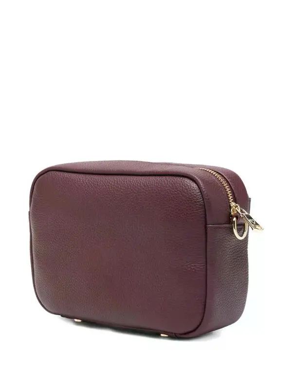 BRACCIALINI Flap-pocket Leather Crossbody Bag