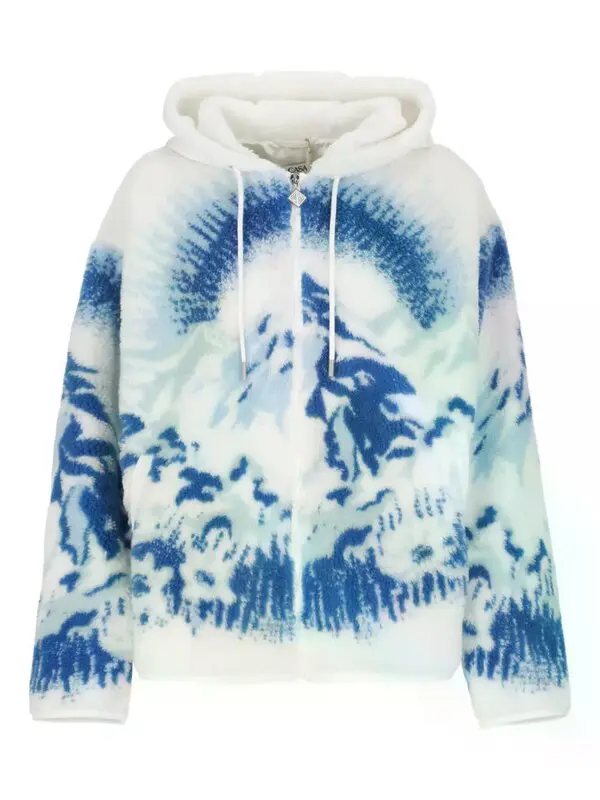Casablanca Graphic-print Hoodie - White