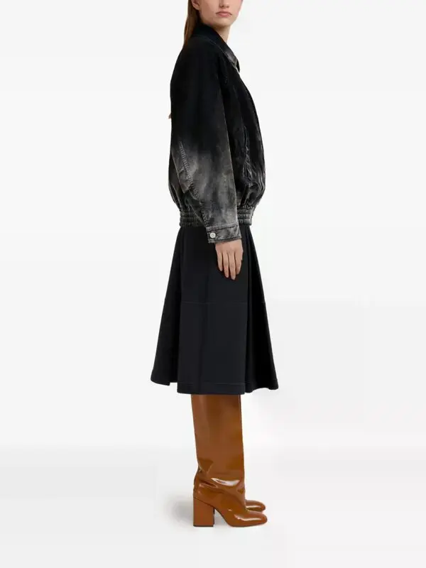 Marni Washed Zip-up Bomber Jacket