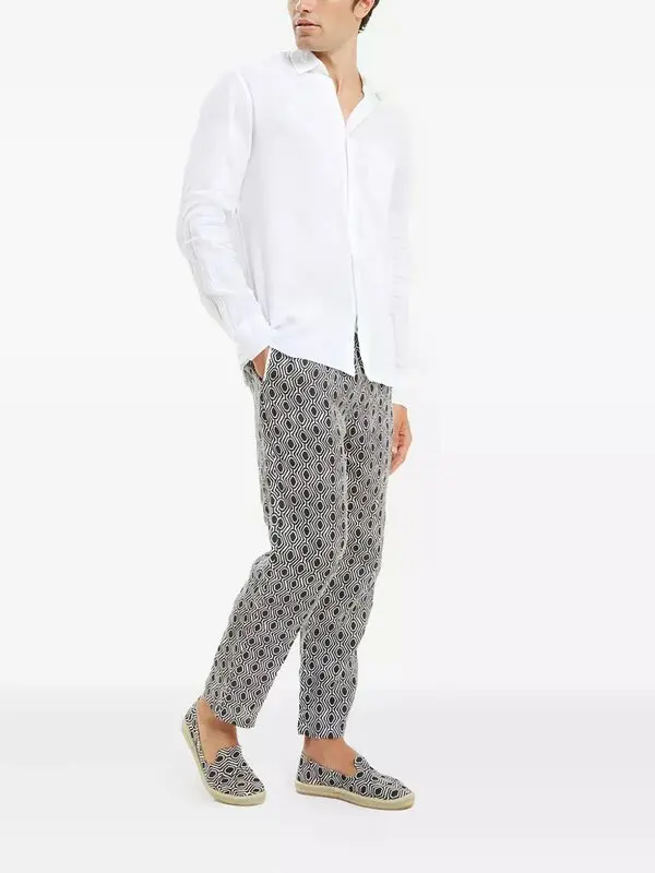 PENINSULA SWIMWEAR Geometric-pattern Pants