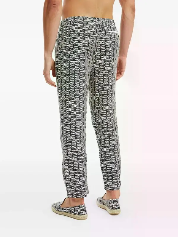 PENINSULA SWIMWEAR Geometric-pattern Pants