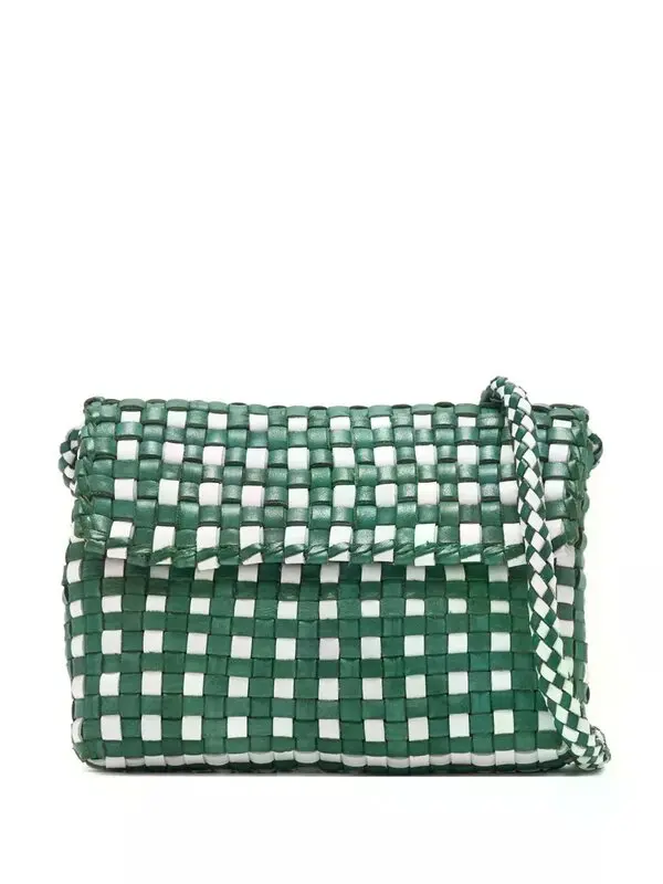 LOEFFLER RANDALL Woven Vinnie Satchel Bag