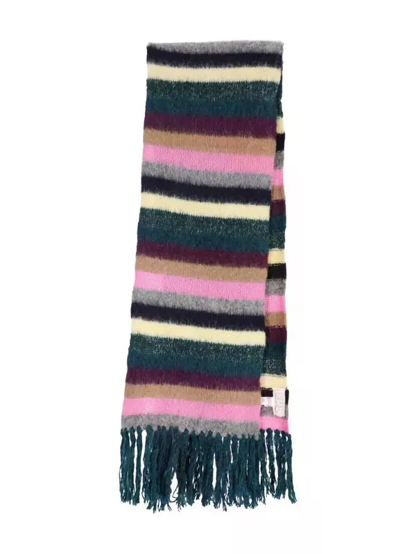 ERL Fringed Scarf - Blue