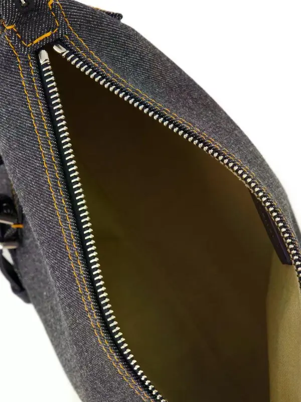 Givenchy Mini Voyou Denim Shoulder Bag - Blue