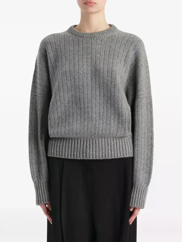 Khaite Ribbed Knit Sweater