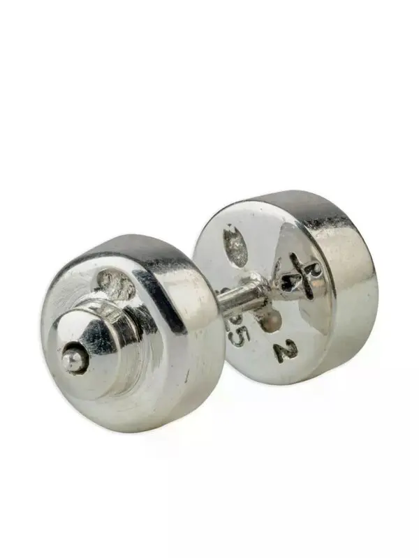 PARTS OF FOUR Emerald-embellished Stud Earrings