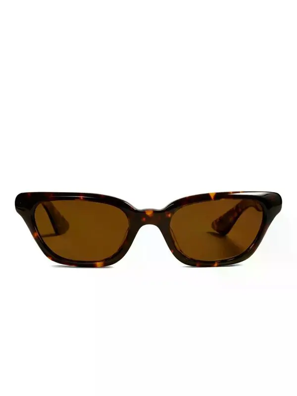 Khaite X Oliver Peoples 1983c Sunglasses - Brown