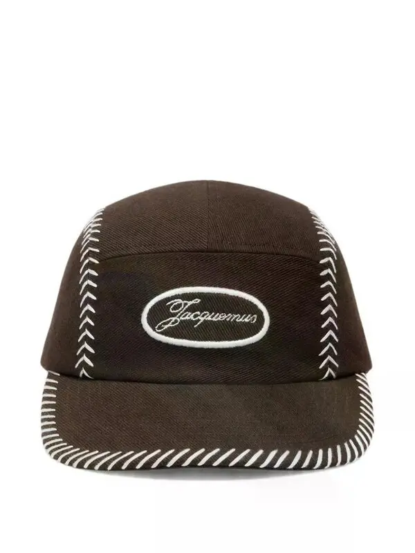 Jacquemus Baseball Cap - Brown