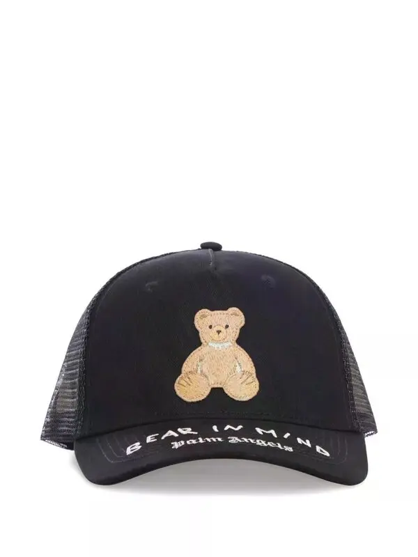 Palm Angels Bear In Mind Cap - Black