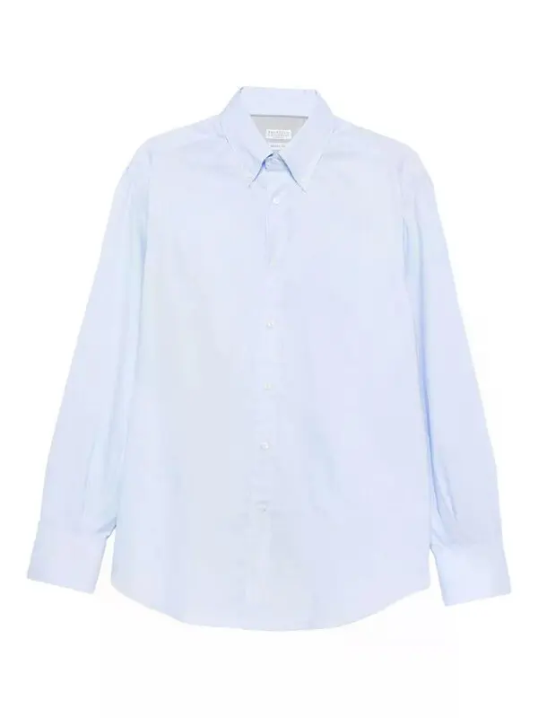 Brunello Cucinelli Long Sleeve Shirt - Blue