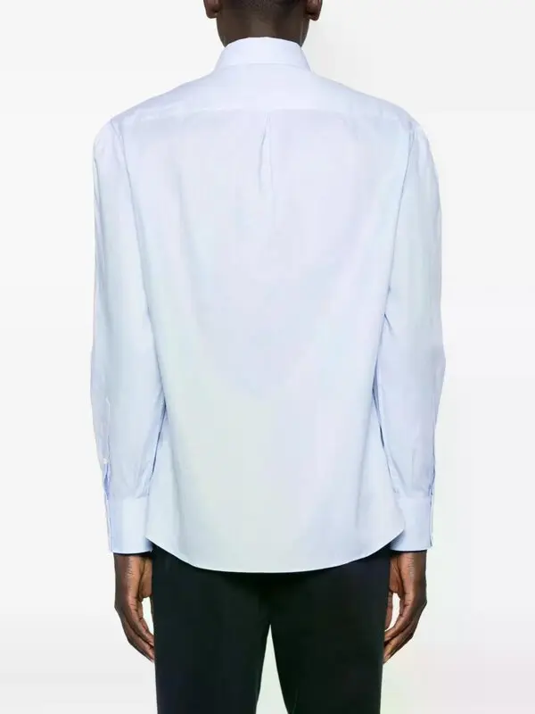 Brunello Cucinelli Long Sleeve Shirt - Blue