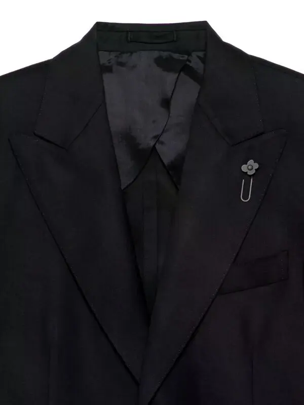 LARDINI Virgin Wool Single-breasted Suit