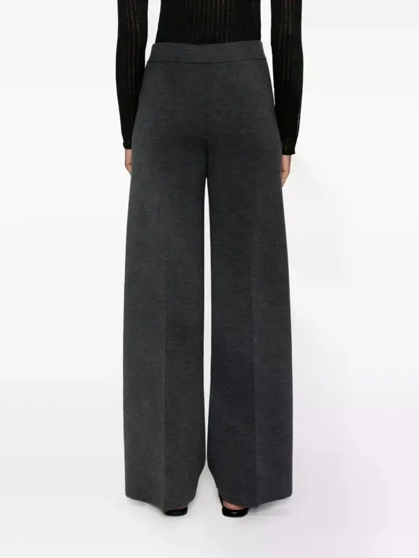 GRAN SASSO Wool Wide-leg Trousers