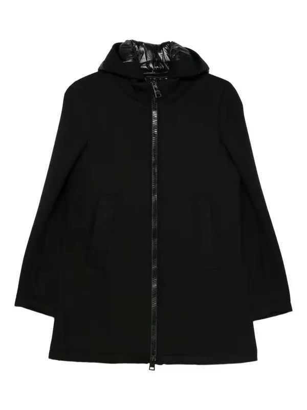 Herno Zip-up Hooded Coat