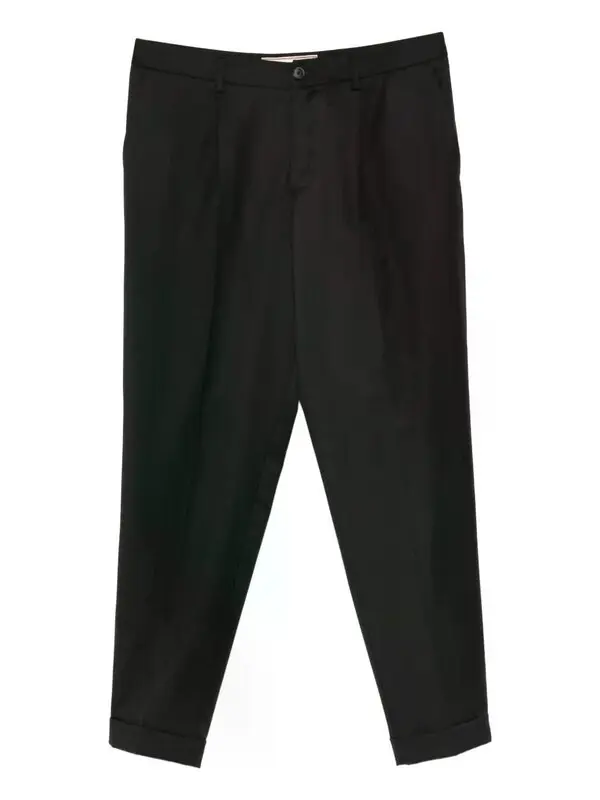 BONHEUR Pleated Cuffed Trousers